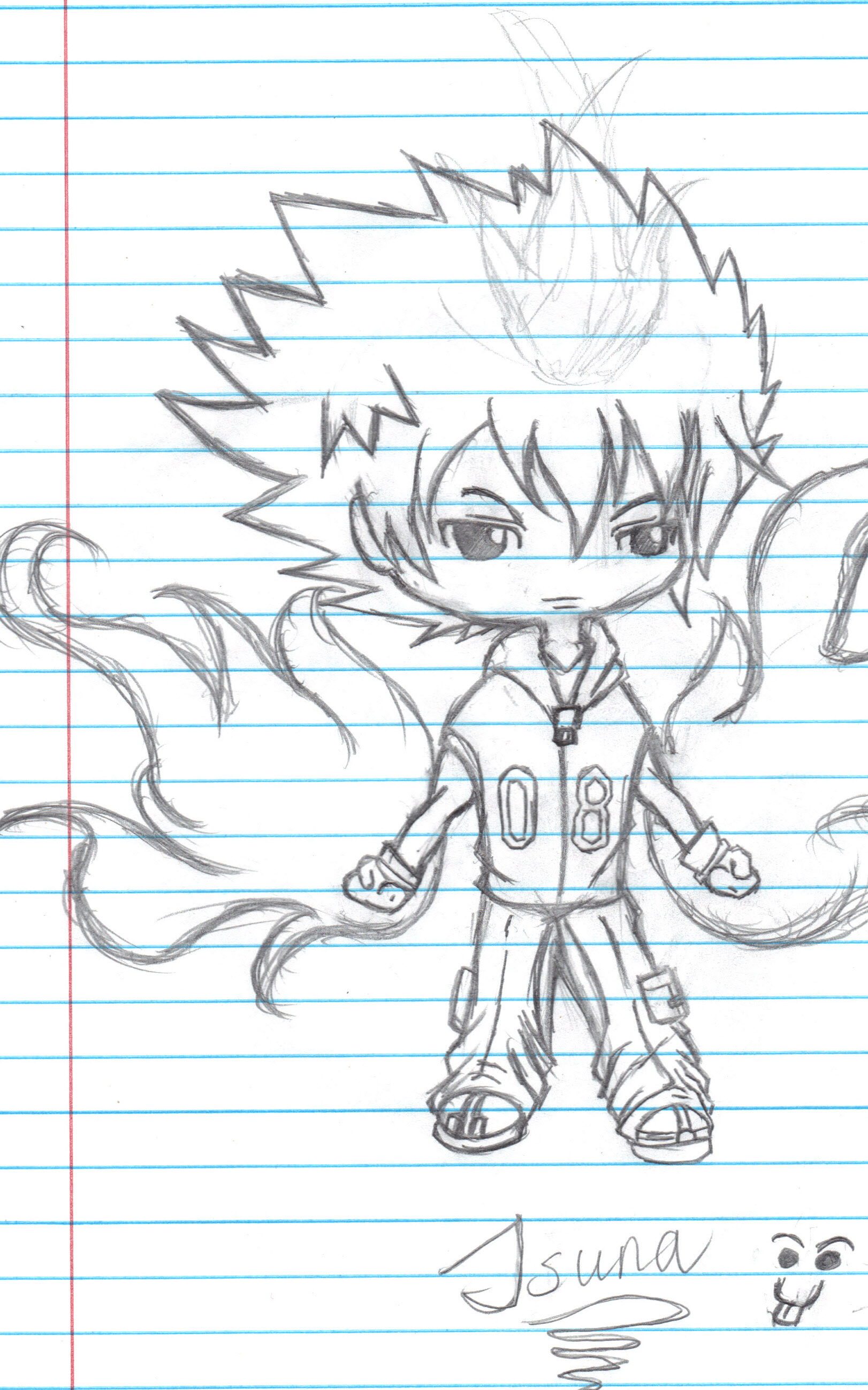 Tsuna chibi by casperdun on DeviantArt