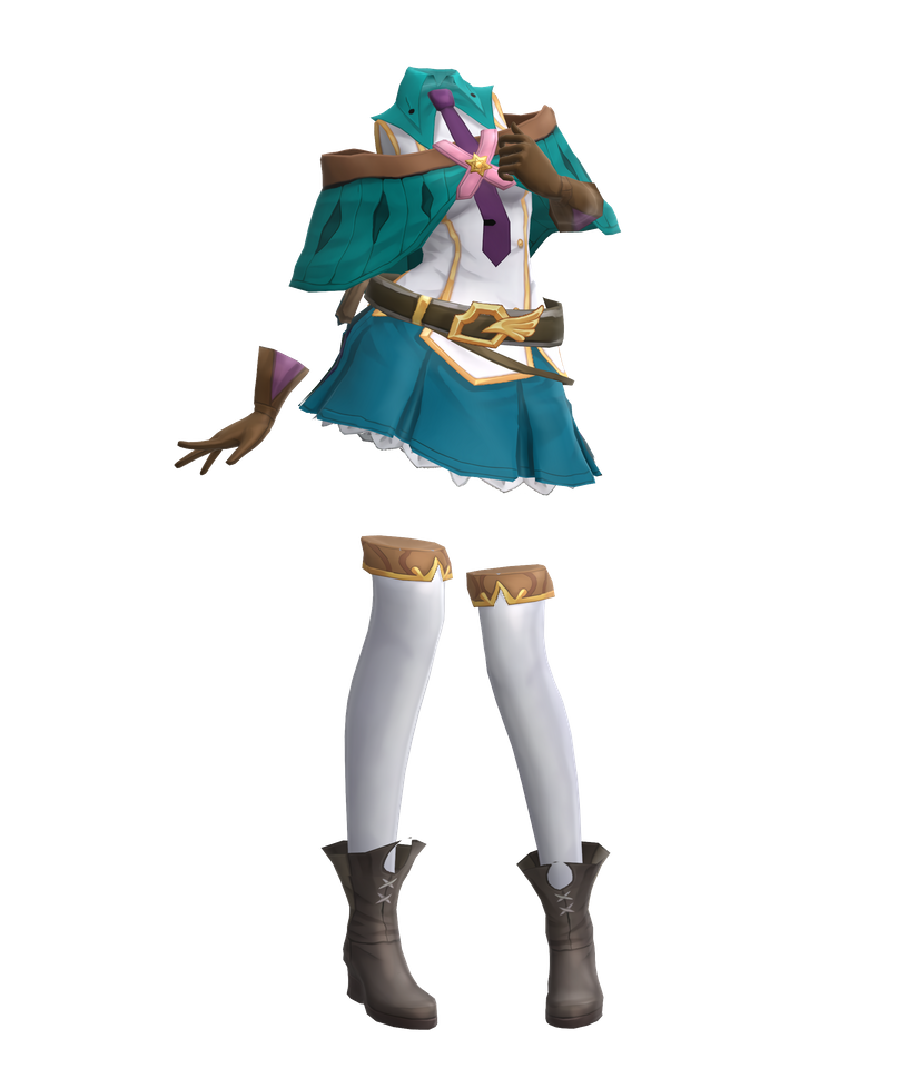 Adventure Spirit Outfit (rigged) by GPMMD on DeviantArt