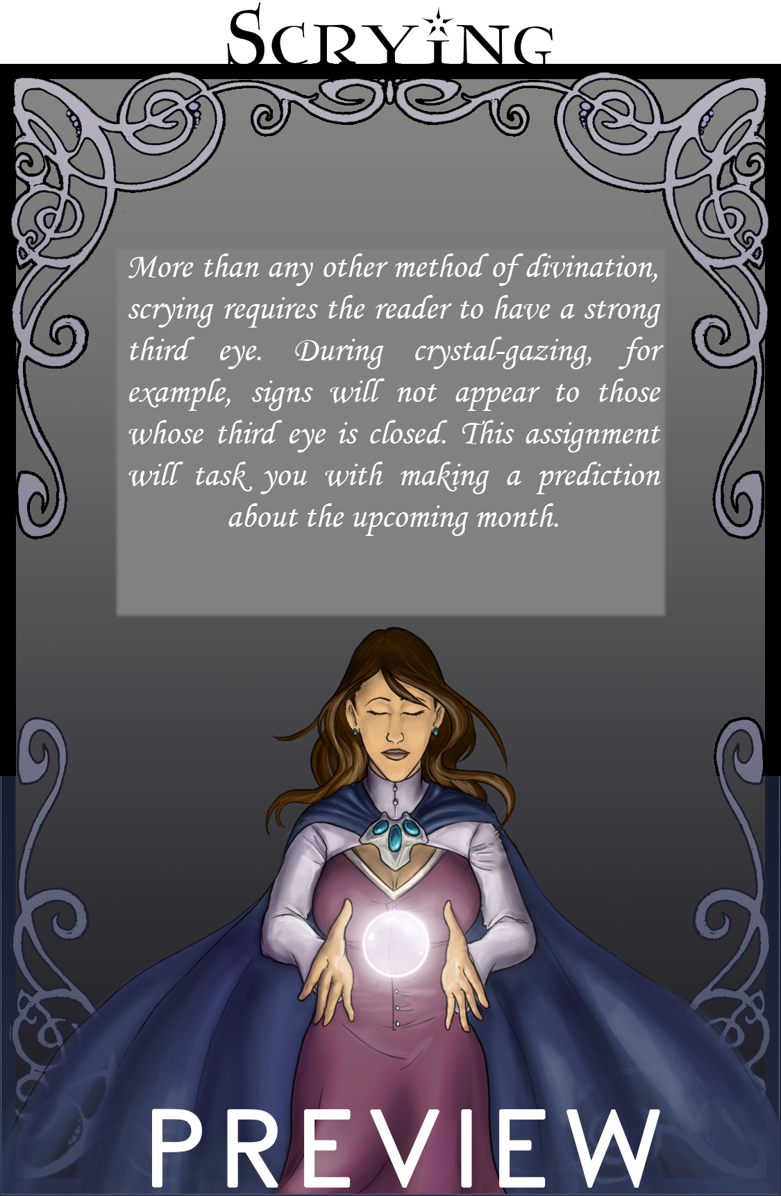 Divination 4 || Scrying by GeoCaecias on DeviantArt