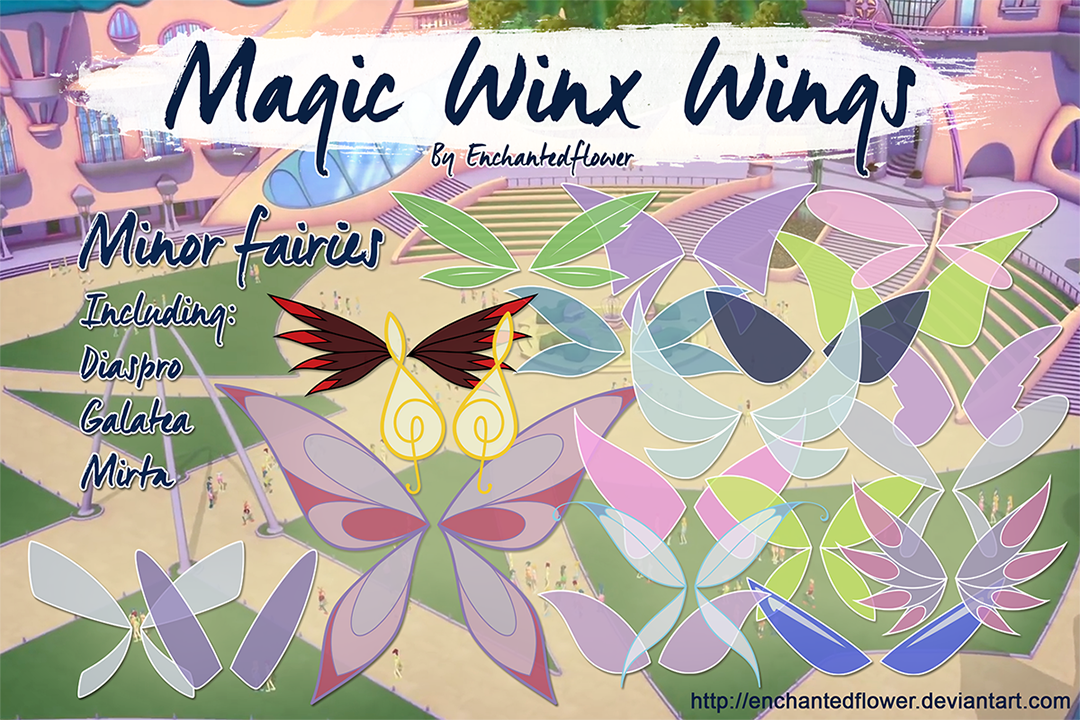 Minor Fairy Magic Winx Wings by Enchantedflower on DeviantArt