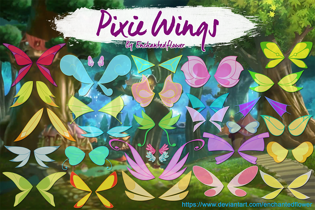 Pixie Wings by Enchantedflower on DeviantArt