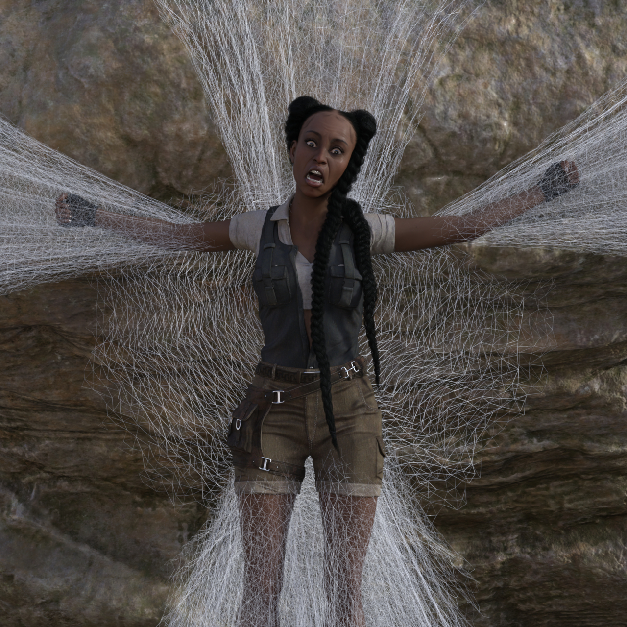 Cone Web Vertical Lekgolo123 by lekgolo123 on DeviantArt