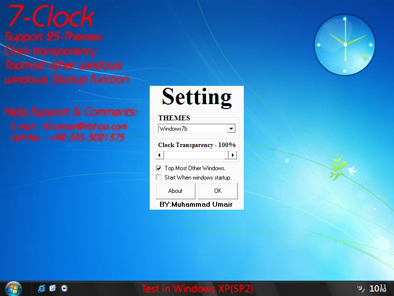 7-Clock by VJUmair on DeviantArt