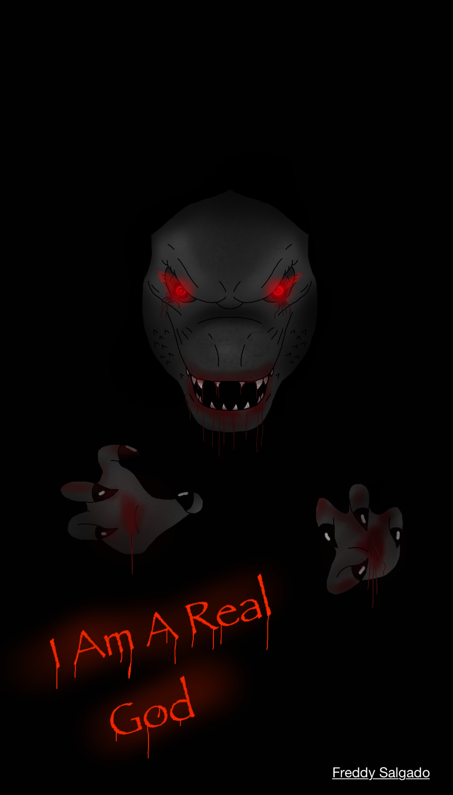 Godzilla .exe 2 drawing by Freddygbaf on DeviantArt