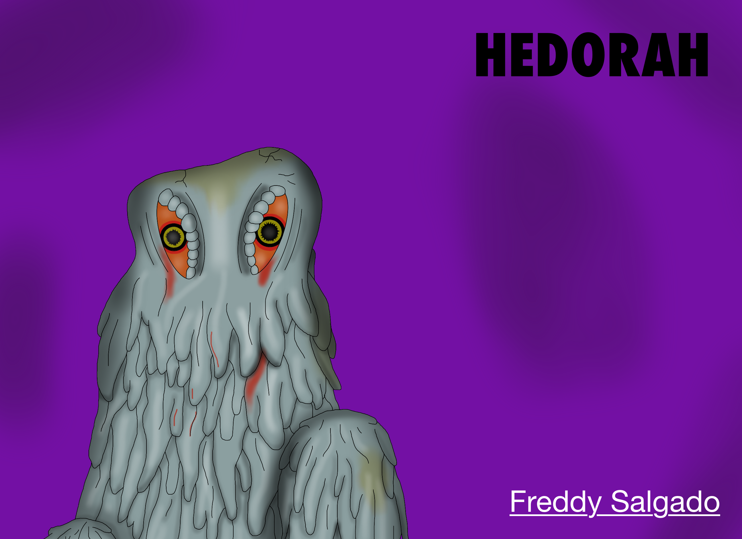 Hedorah drawing by Freddygbaf on DeviantArt