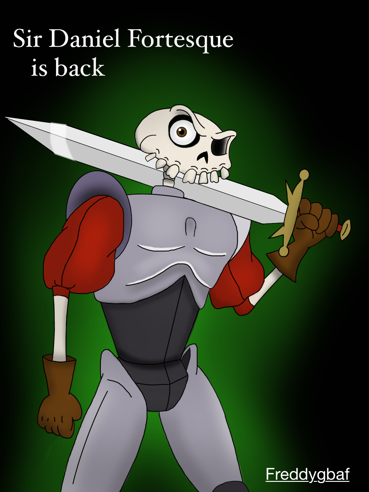 Sir Daniel Fortesque by Freddygbaf on DeviantArt
