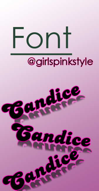 Font Candice by GirlsPinkStyle on DeviantArt