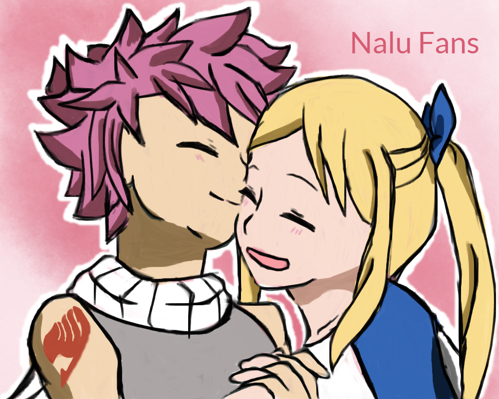 Another Nalu Drawing! (Fanart) by luckyone808 on DeviantArt