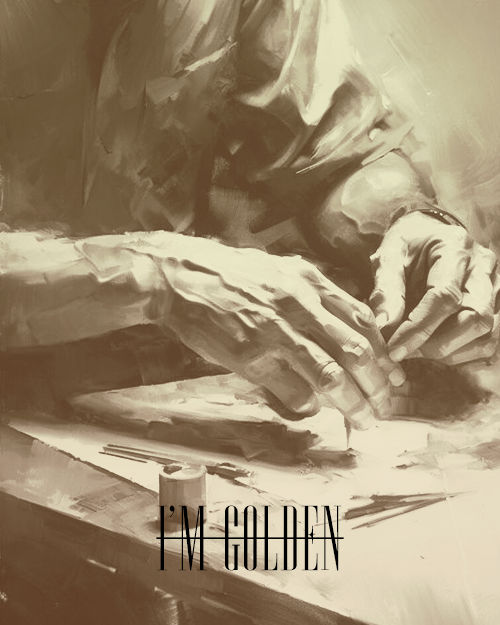 I'M GOLDEN, a psd coloring by as-mod-eus on DeviantArt