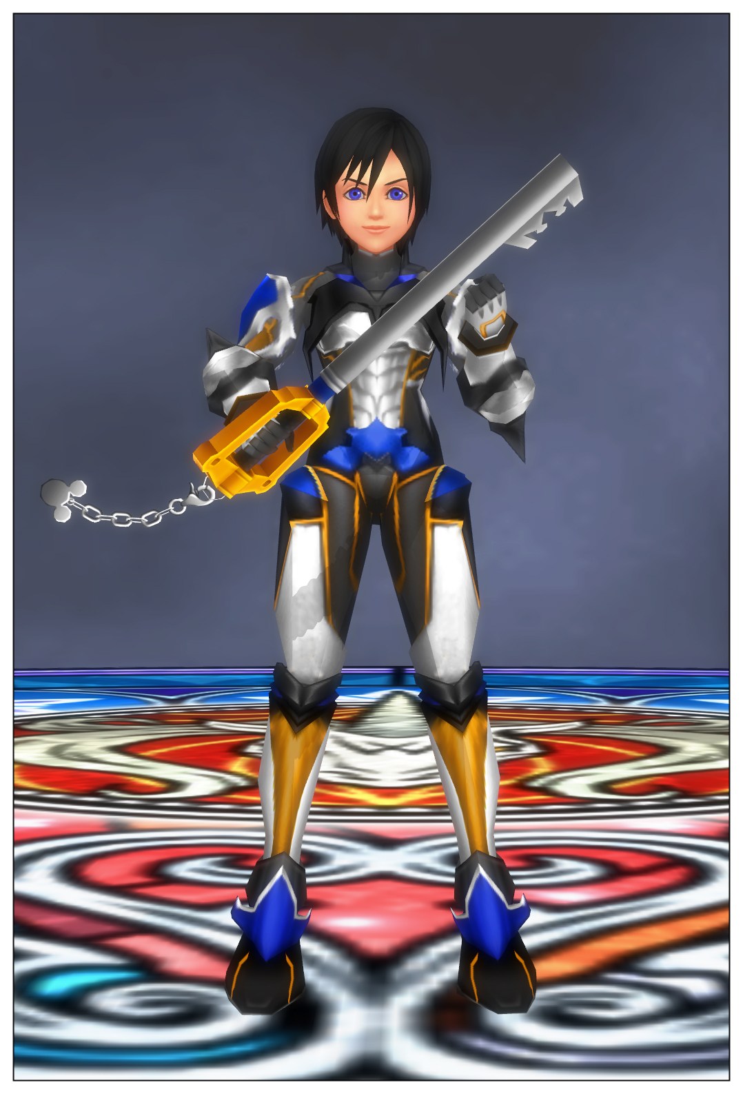 Armored Xion - Kingdom Keyblader Variant DL by KiteGamer on DeviantArt