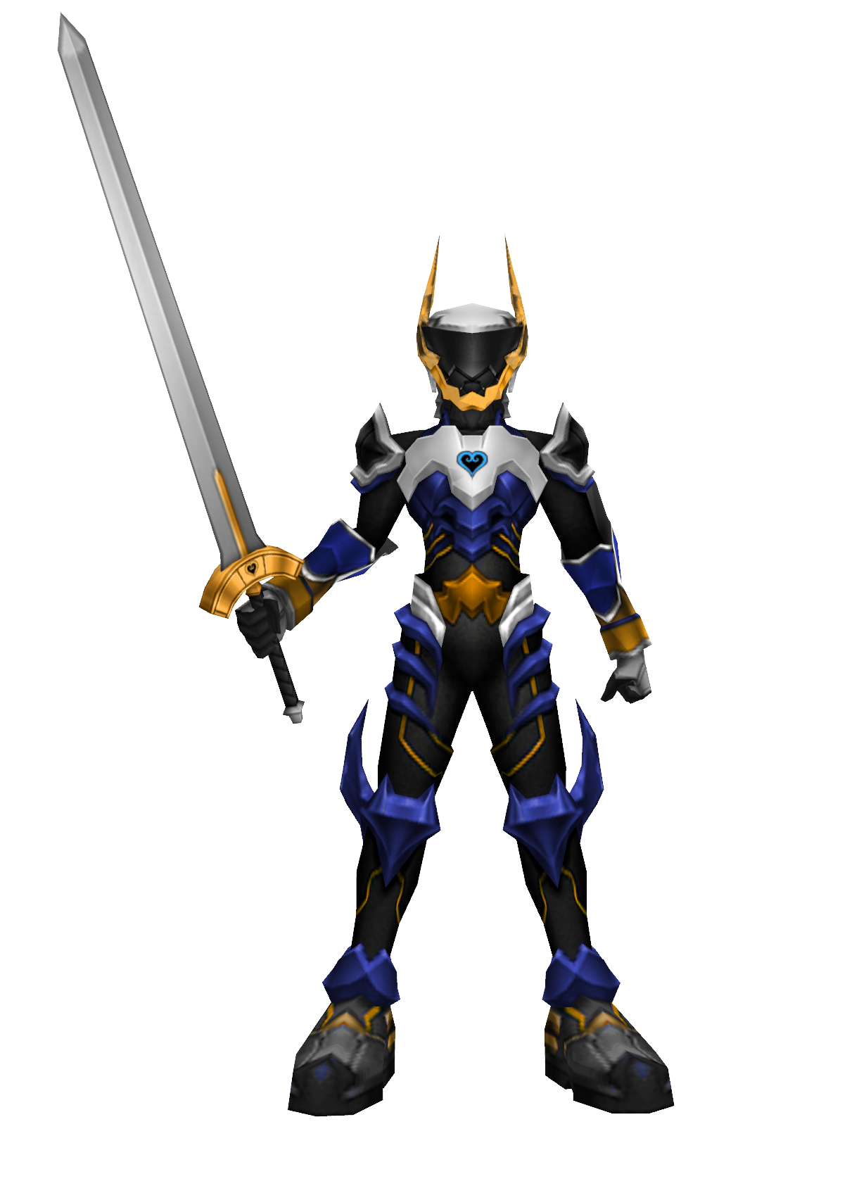 KH3 Royal Keyblade Knight + Sword MMD DL by KiteGamer on DeviantArt