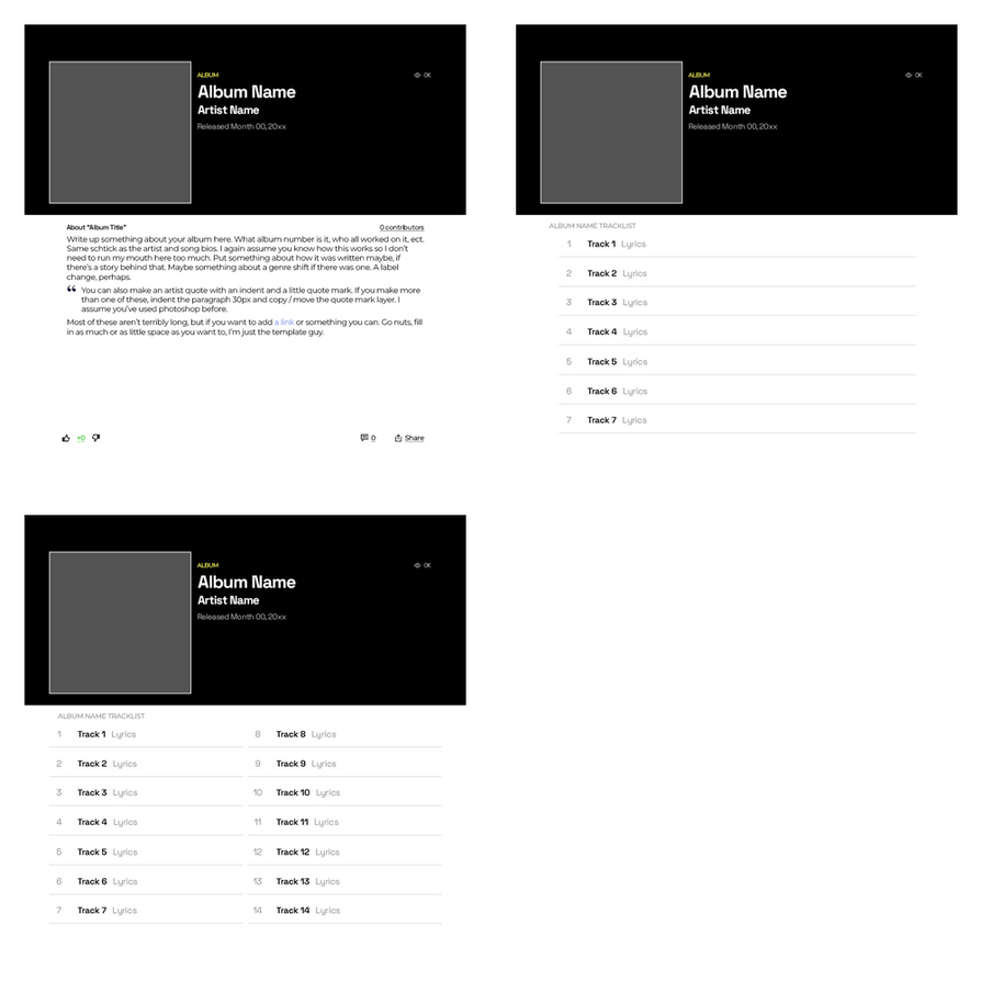 genius template (part 2) by alreadyboring on DeviantArt