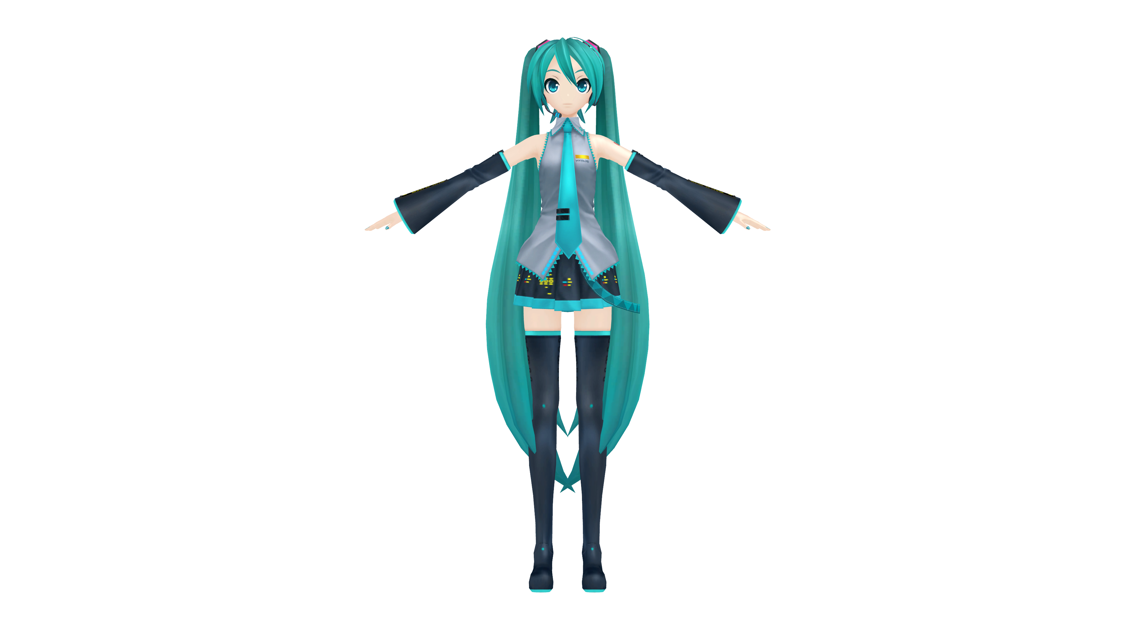 PDX Default Miku by MrsCheeseCake45 on DeviantArt