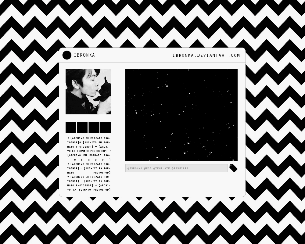 plantilla / template .psd #011 by ibronka on DeviantArt