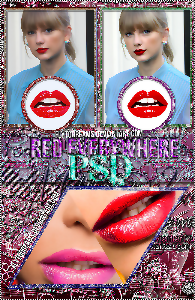 +Red Everywhere PSD by WaitingYourLove on DeviantArt