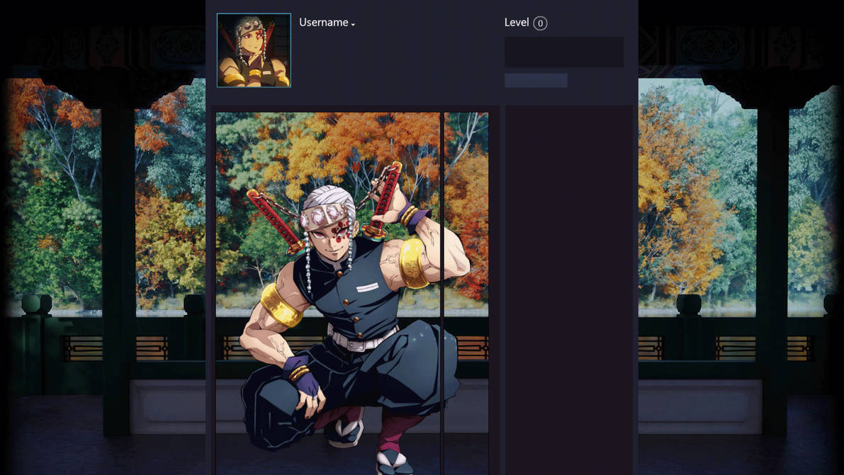 Steam artwork of Tengen Uzui (Demon Slayer) by R2GE on DeviantArt