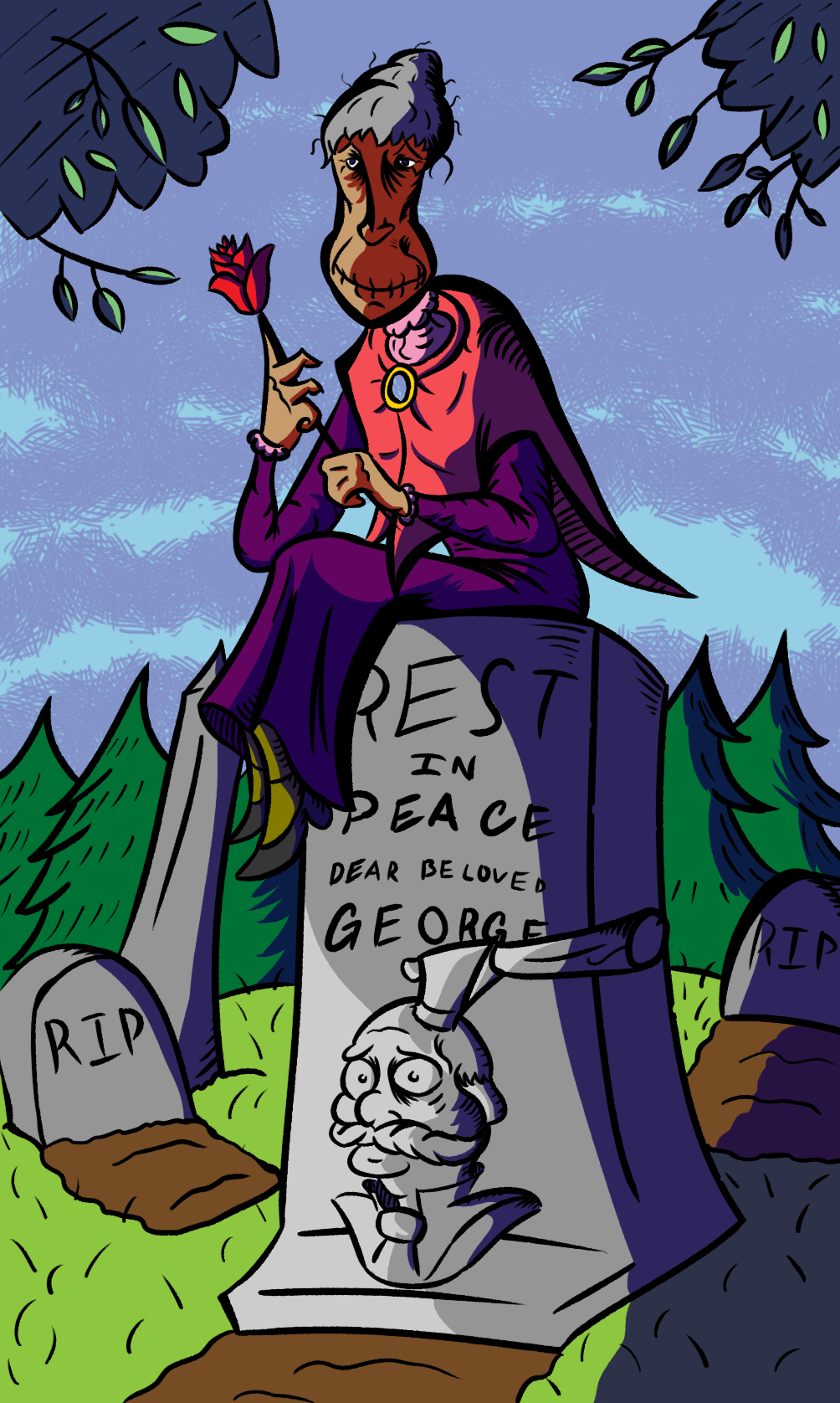 Haunted Mansion Portrait: Constance Hatchaway by plaugish on DeviantArt