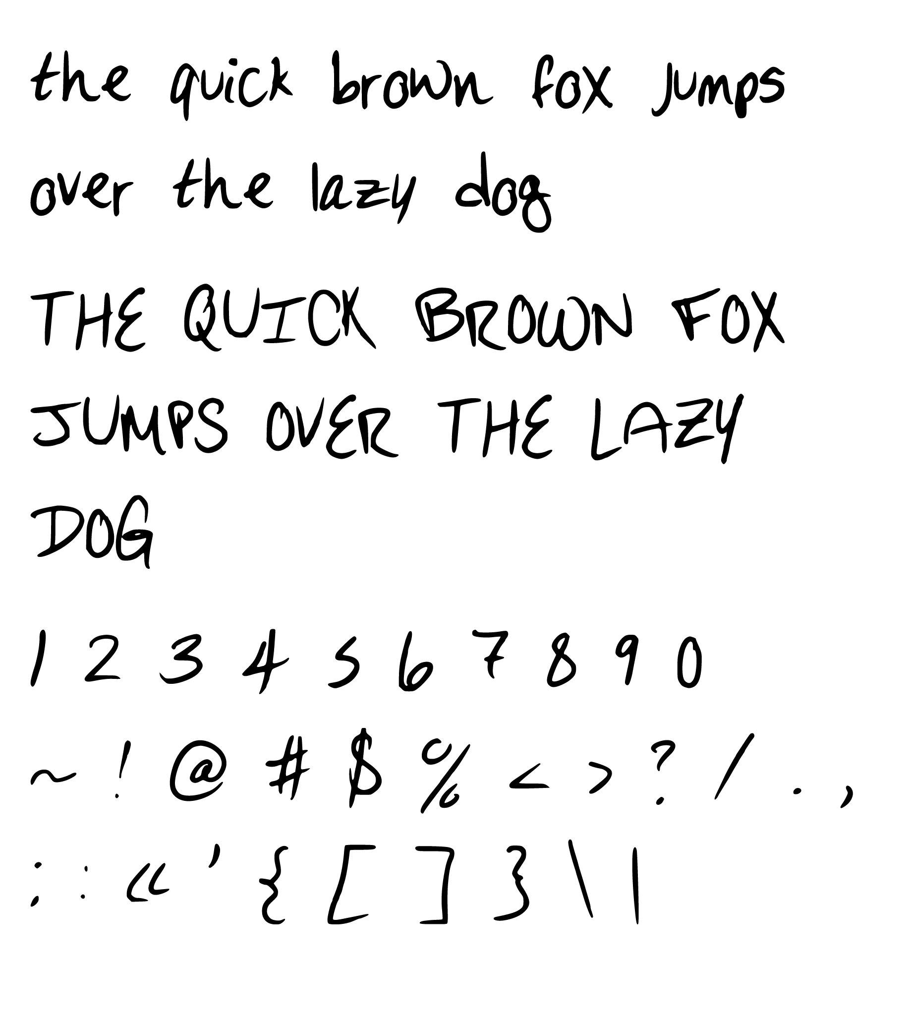 My Handwriting Font by kaleidoscopial on DeviantArt