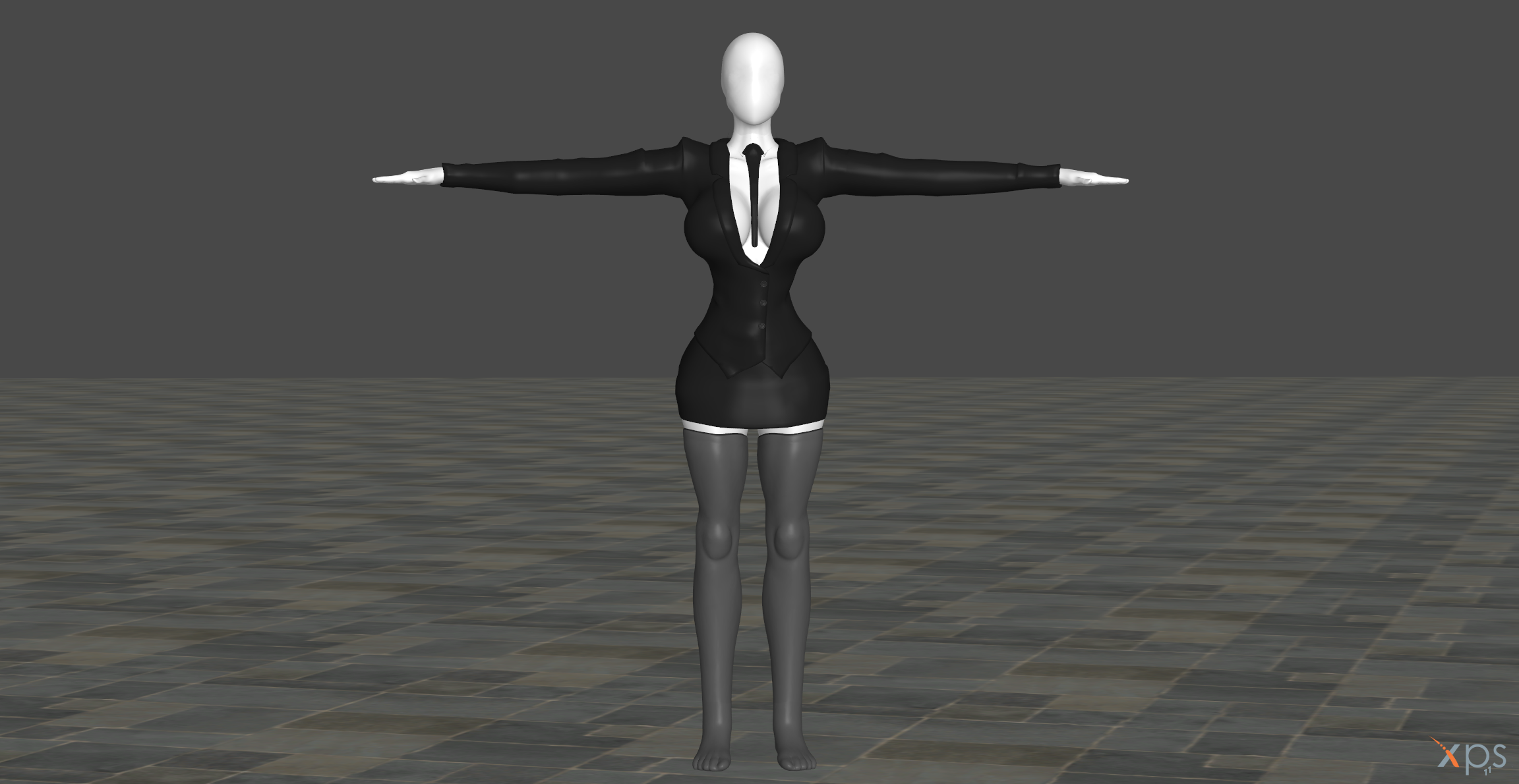 Slenderwoman XPS Model by Godzillajack1 on DeviantArt