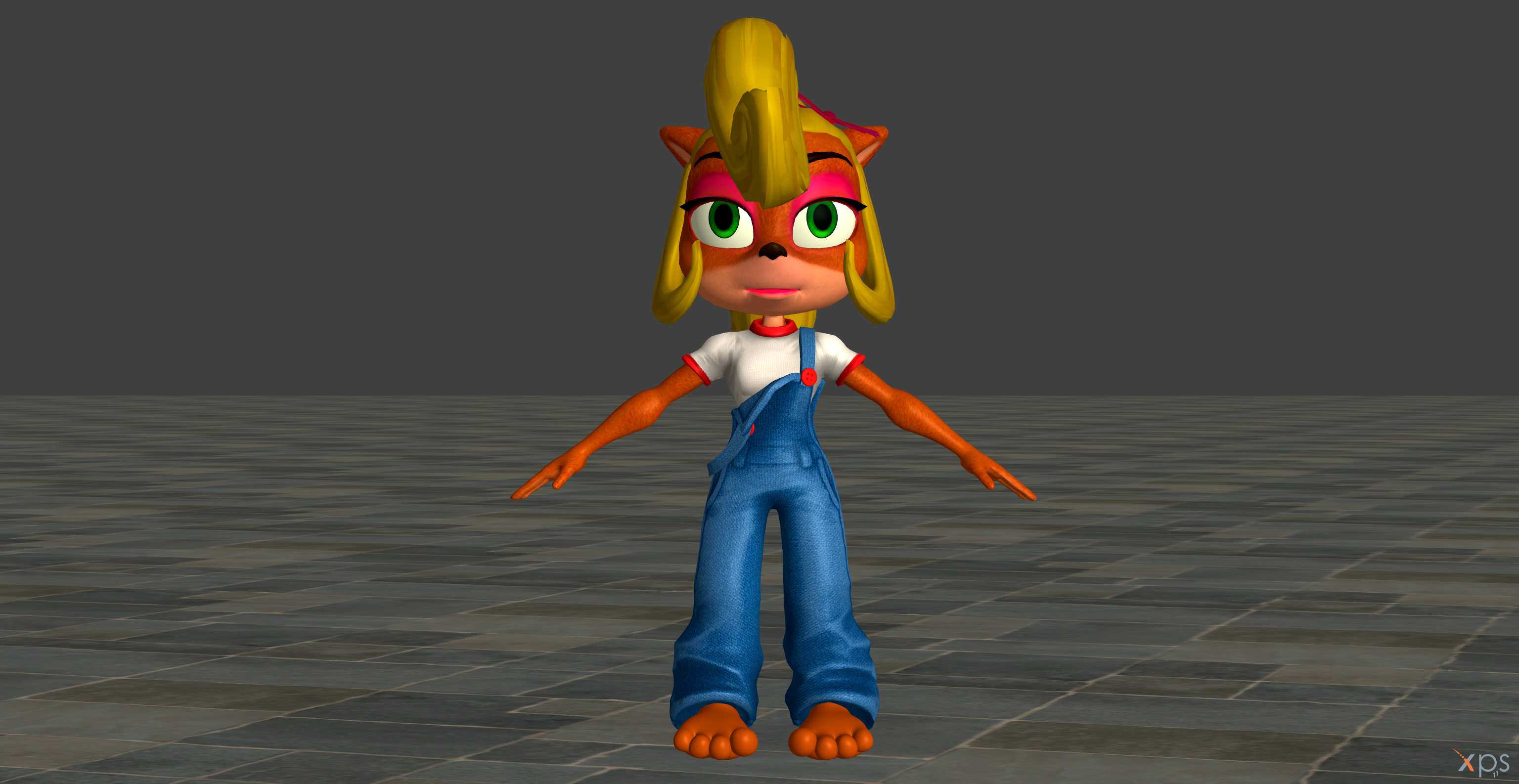 Coco Barefoots - XPS Model by Godzillajack1 on DeviantArt