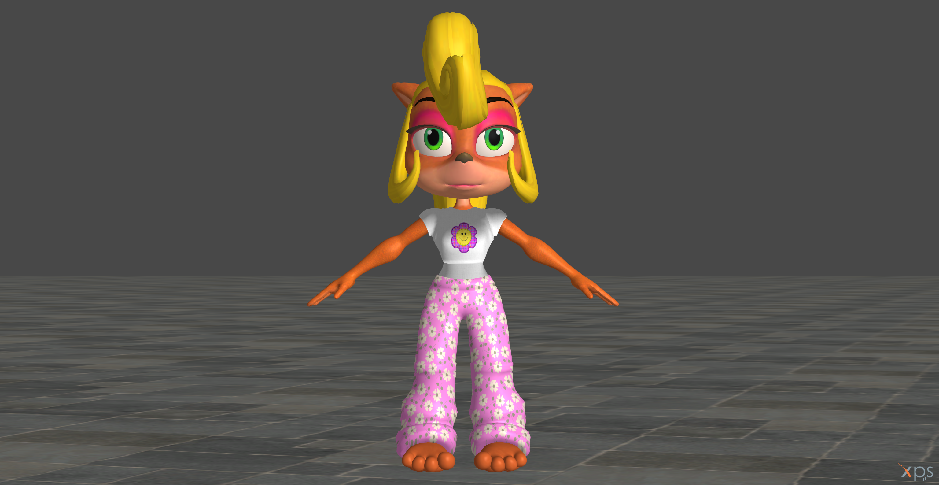 Coco Pajama - XPS Model by Godzillajack1 on DeviantArt