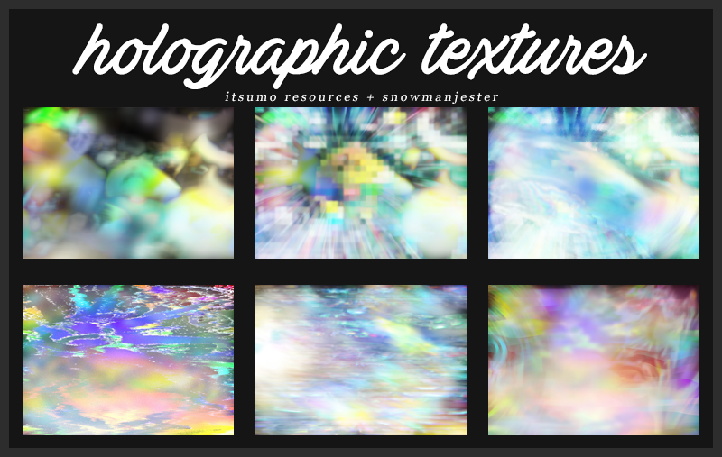 Holographic Texture Pack by snowmanjester on DeviantArt