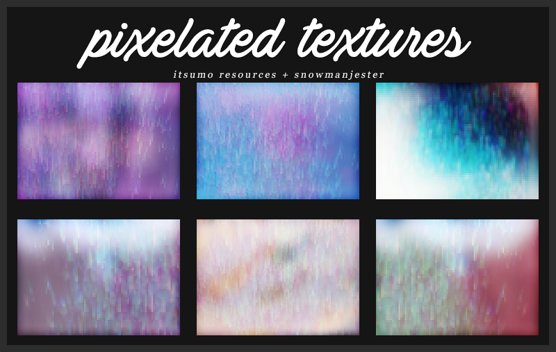 Pixelated Texture Pack by snowmanjester on DeviantArt