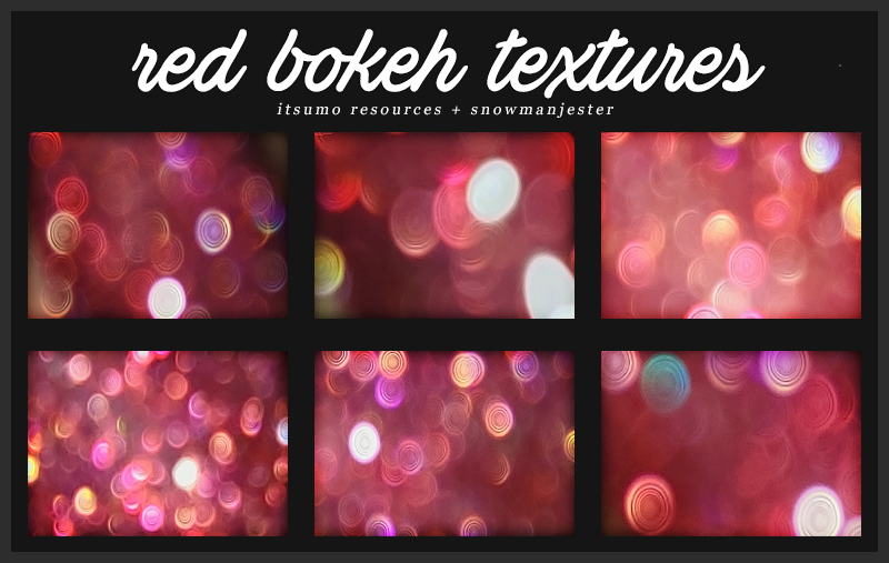 Red Bokeh Texture Pack by snowmanjester on DeviantArt