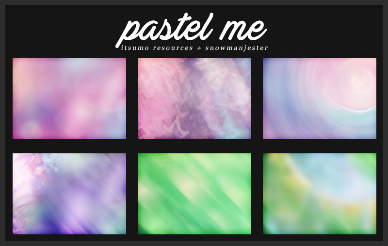 Pastel Me Texture Pack by snowmanjester on DeviantArt