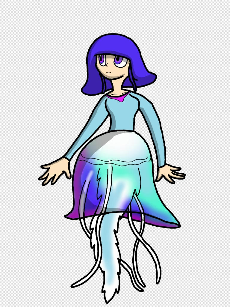 Jelly Mermaid~How I Draw by BluStarDogger on DeviantArt