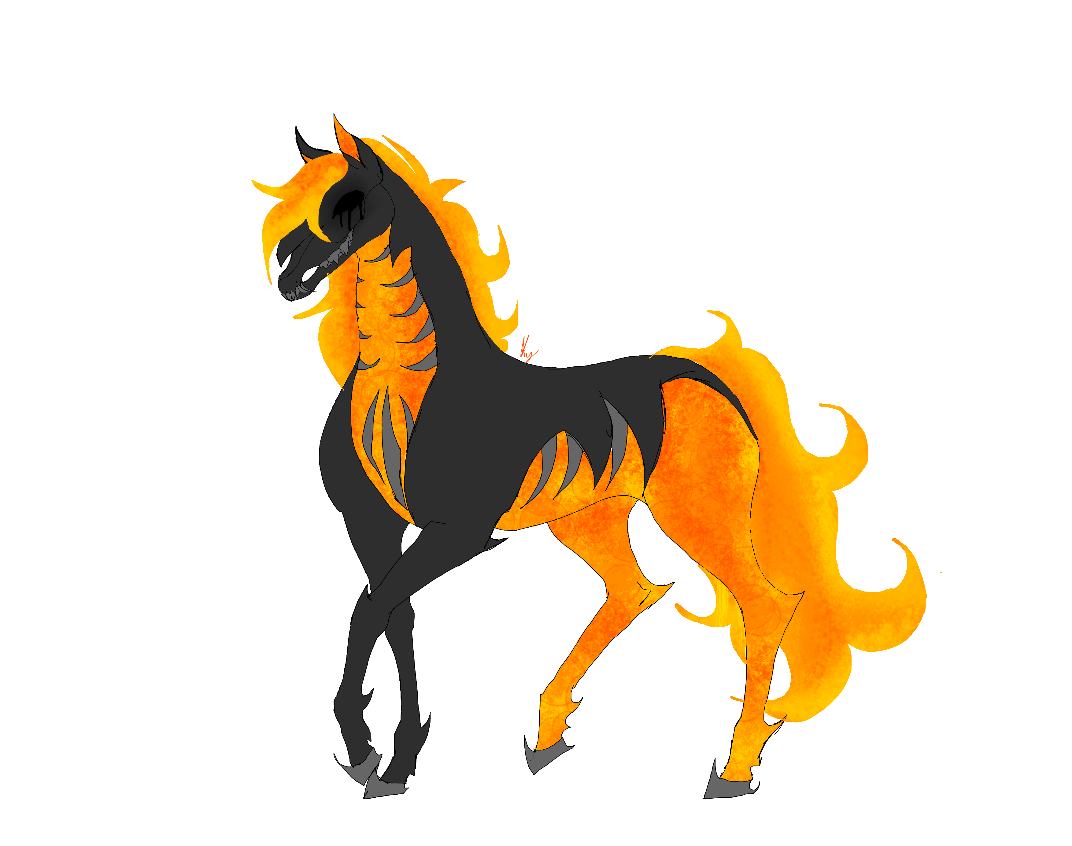 Hellhorse by LunaChisaki on DeviantArt