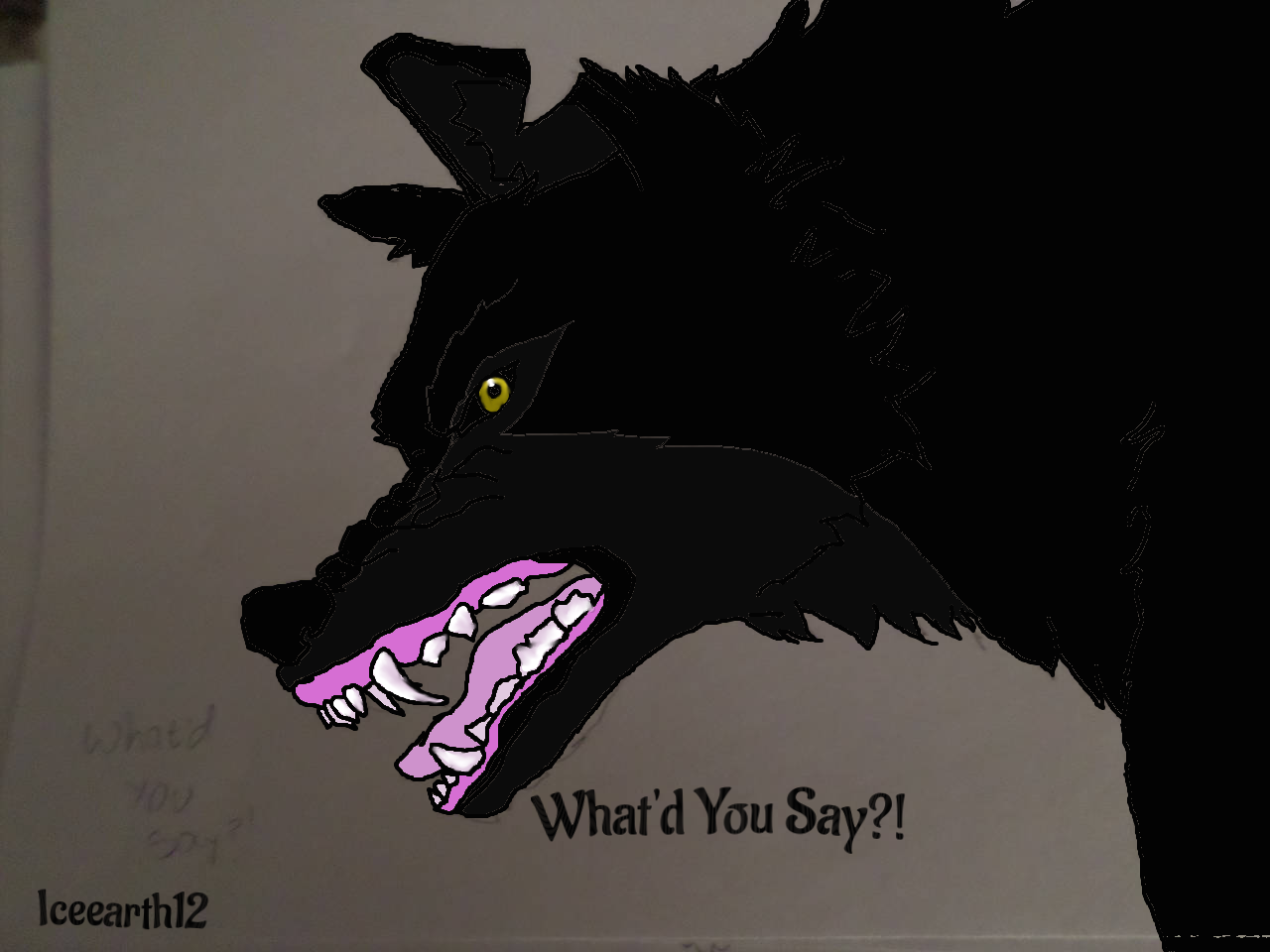 What'd You Say?! by IceEarth12 on DeviantArt