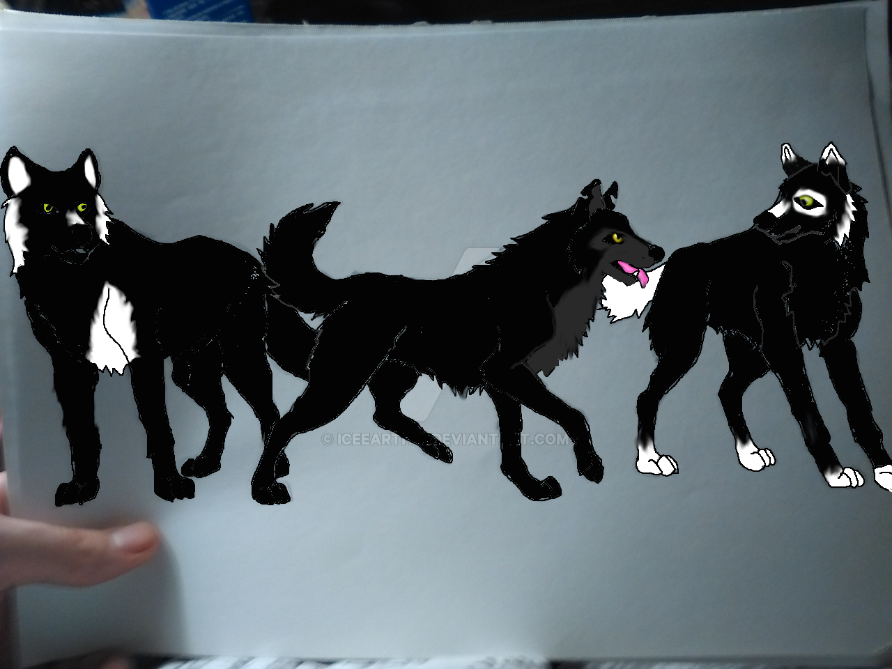 Aaron, Luna, and Samara by IceEarth12 on DeviantArt