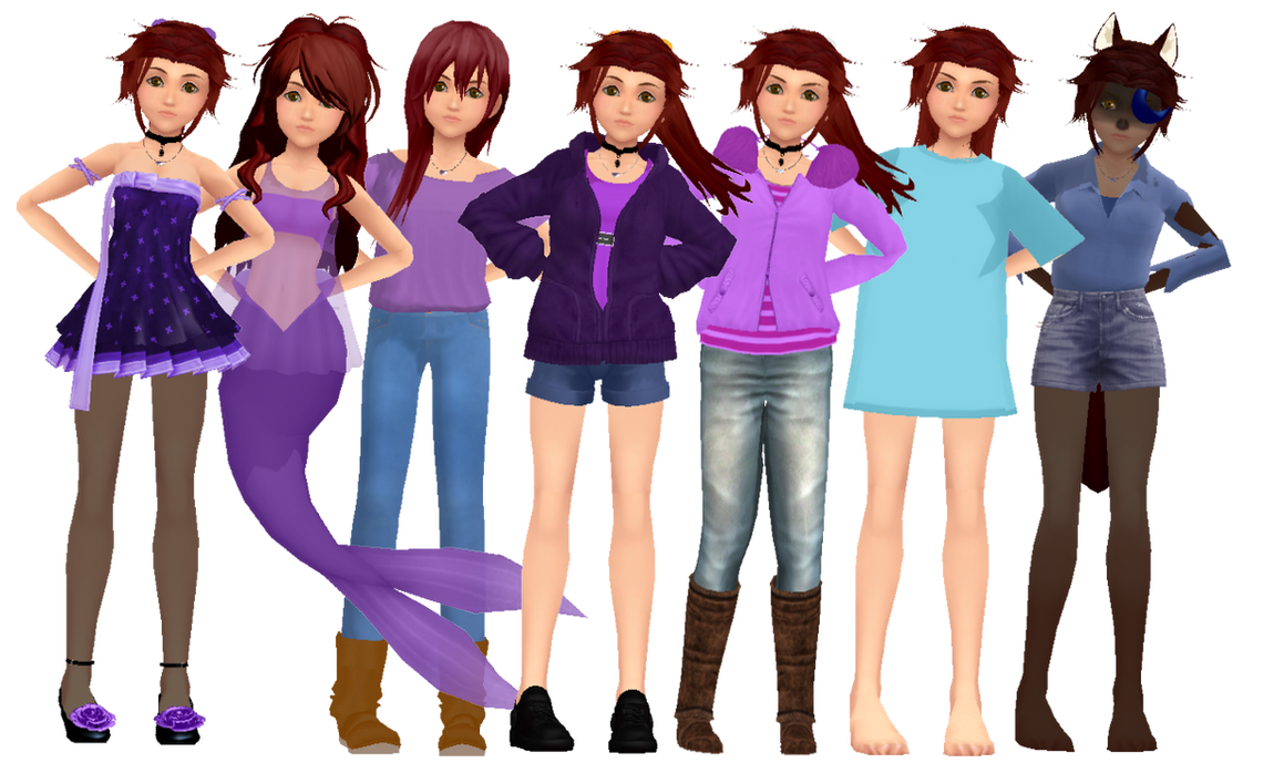 Rane Pack V2 DL [DL DOWN] by crystalwingskeyblade on DeviantArt