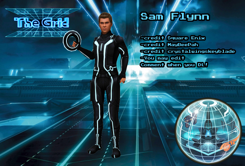 Sam Flynn DL by crystalwingskeyblade on DeviantArt