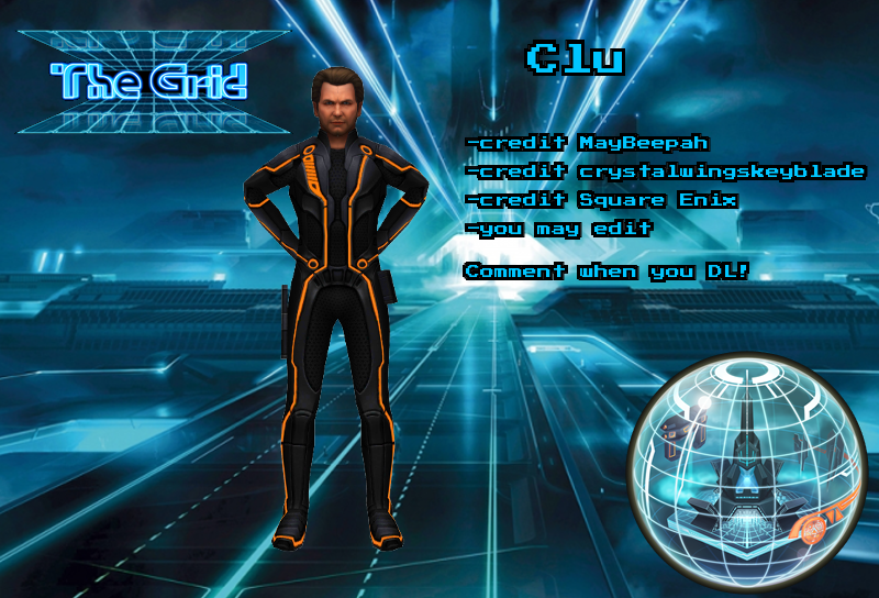 Clu DL by crystalwingskeyblade on DeviantArt