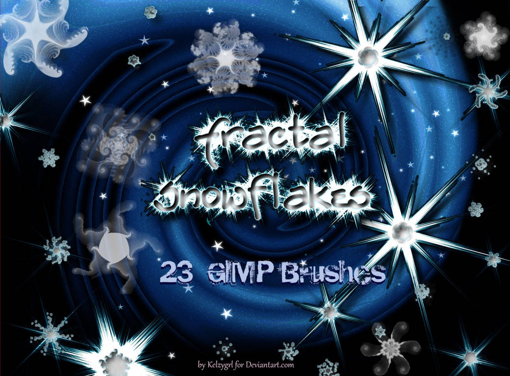 Fractal Snowflakes by kelzygrl on DeviantArt