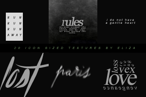Text Icon Textures by elizacunningham on DeviantArt