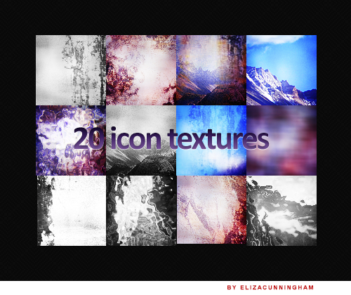 20 Assorted Icon Textures by elizacunningham on DeviantArt
