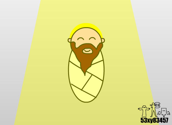 Baby Jesus animated (QXS) by 53xy83457 on DeviantArt