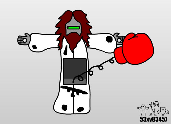 RoboJesus animated (i4AI) by 53xy83457 on DeviantArt