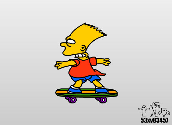 Bart animated (DV) by 53xy83457 on DeviantArt