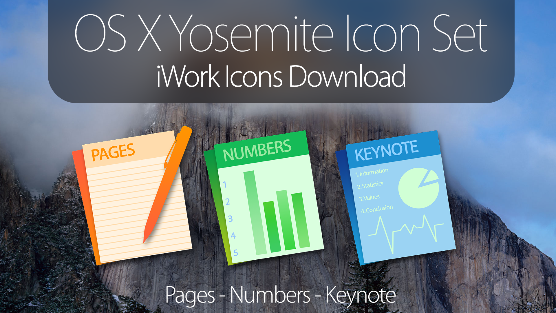 OS X Yosemite Icons - iWork Applications DOWNLOAD by simalary44 on ...