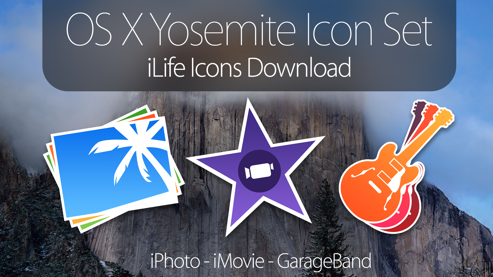 OS X Yosemite Icons - iLife Applications DOWNLOAD by simalary44 on ...