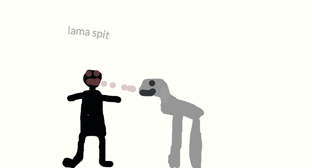 lama spit by DarknessKing621 on DeviantArt