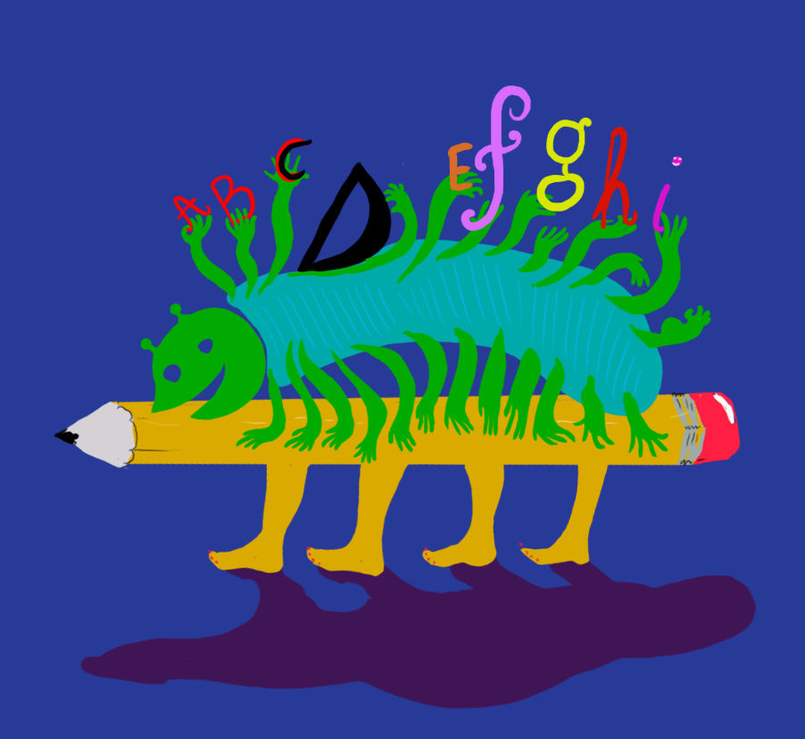 Alphabet Caterpillar by Illu-sab on DeviantArt