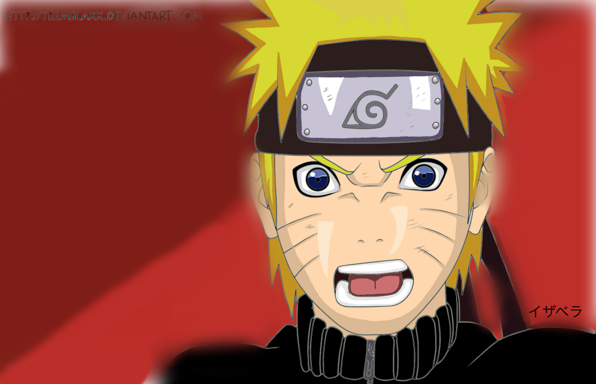 Angry Naruto Coloring by izanime99 on DeviantArt