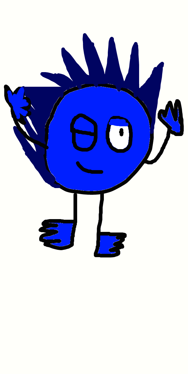 Blue Man Without Clothes by Matsuura2022 on DeviantArt