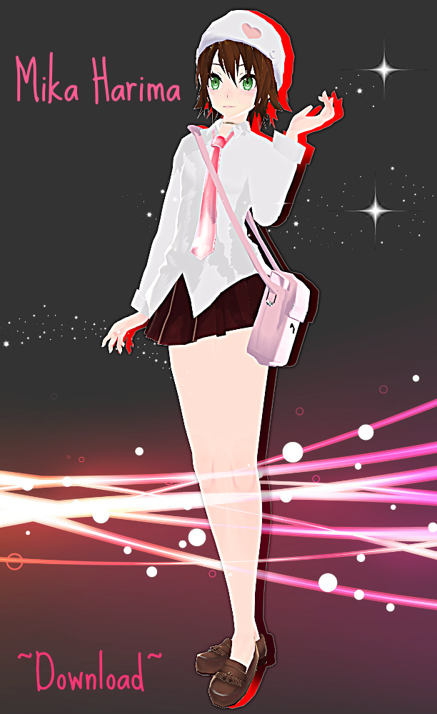 [Christmas Gift] Mika Harima (DRRR!!) - Download by SapphireRose-chan on DeviantArt