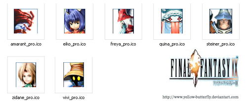 FF9 Icons by yellow-butterfly on DeviantArt
